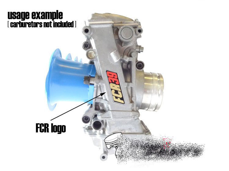 Keihin FCR racing logo sticker / 28 33 35 37 39 41 decal flatslide ...